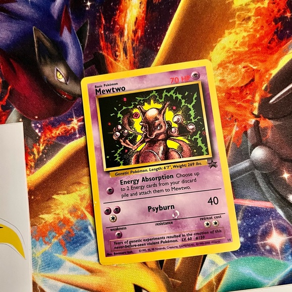 Pokemon | Other | Pokemon Mewtwo Black Star Promo Card | Poshmark